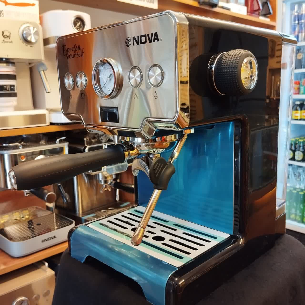 اسپرسوساز نوا 128 مدل NOVA NCM-128EXPS - سرزمین قهوه